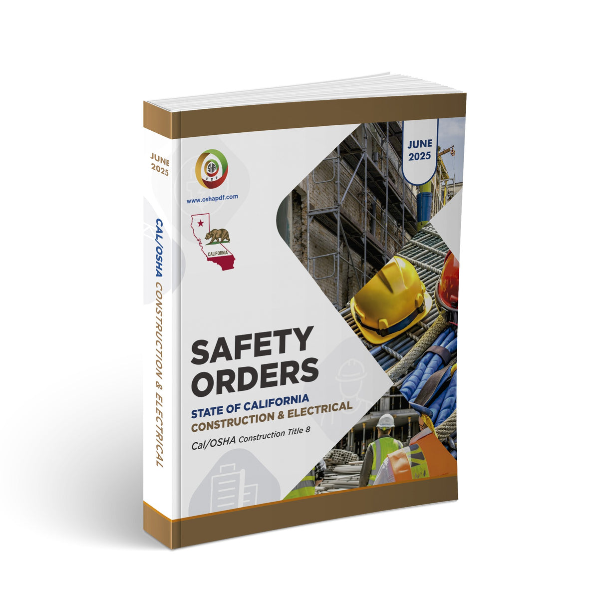 CAL/OSHA Construction Industry June 2025 Book