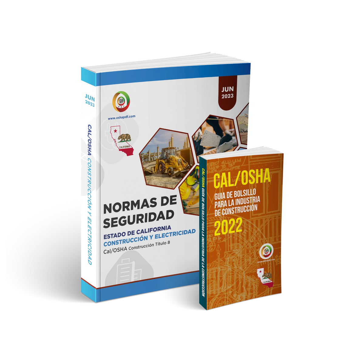 Spanish Cal/OSHA Construction Industry June 2023 Book and Pocket Guide