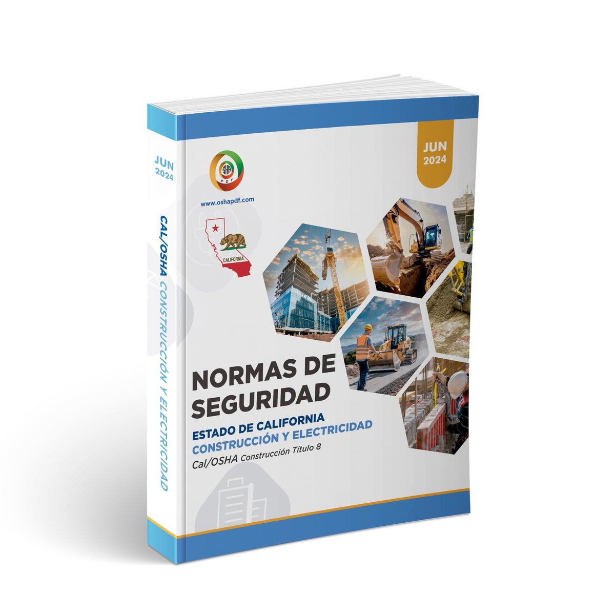 Spanish CAL/OSHA Construction Industry June 2024 Book