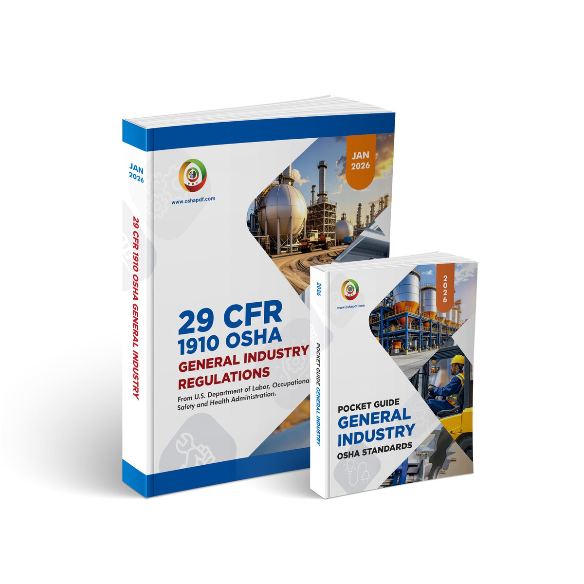 OSHA 1910 General Industry January 2026 Book Combos