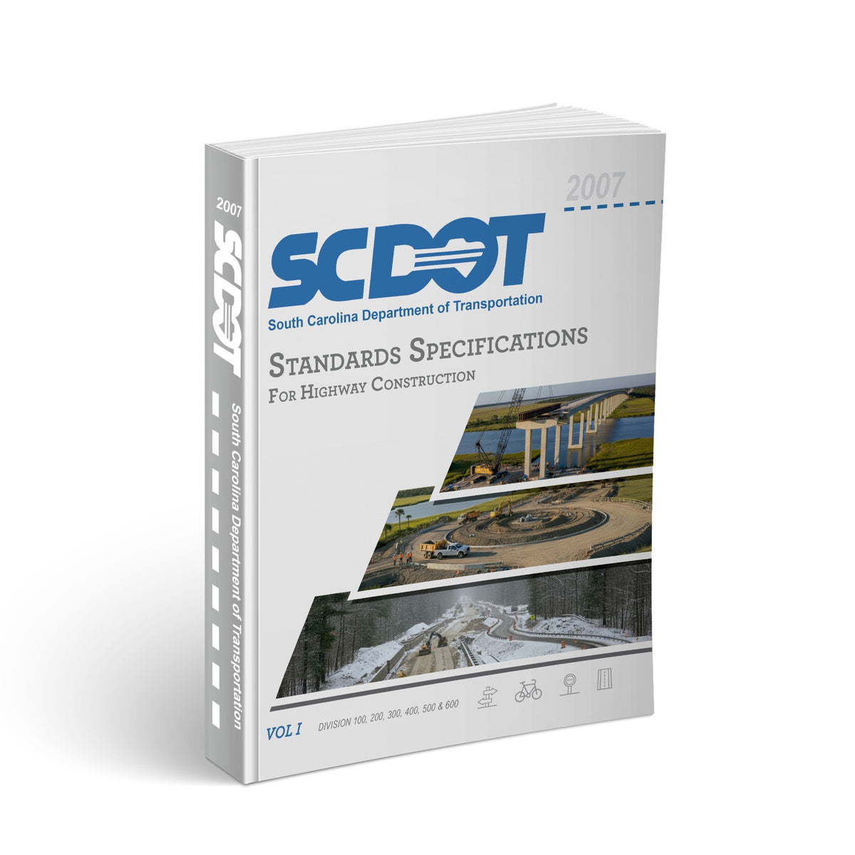 SCDOT Highway for Construction - 2007 Edition Volume 1 & 2