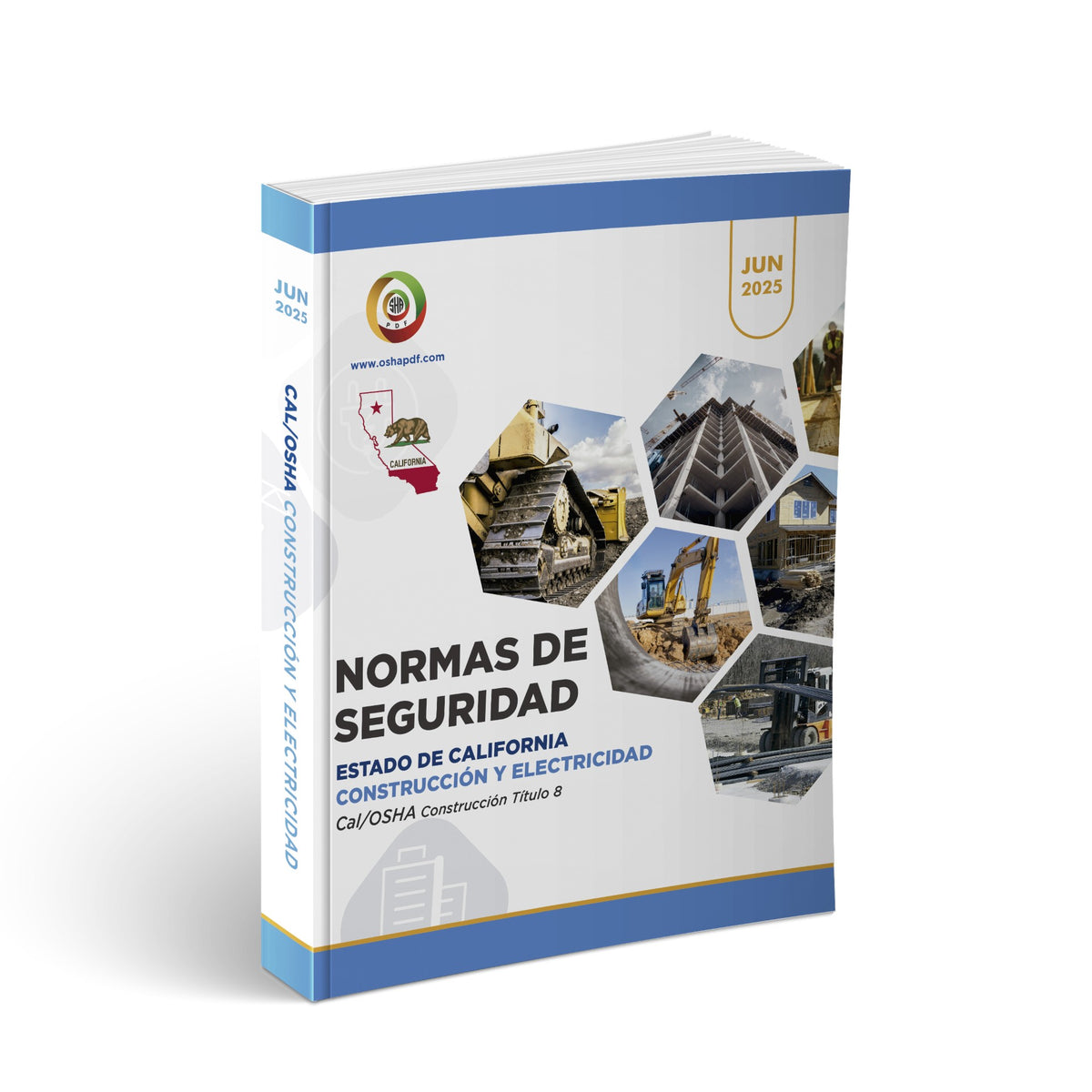 Spanish CAL/OSHA Construction Industry June 2025 Book