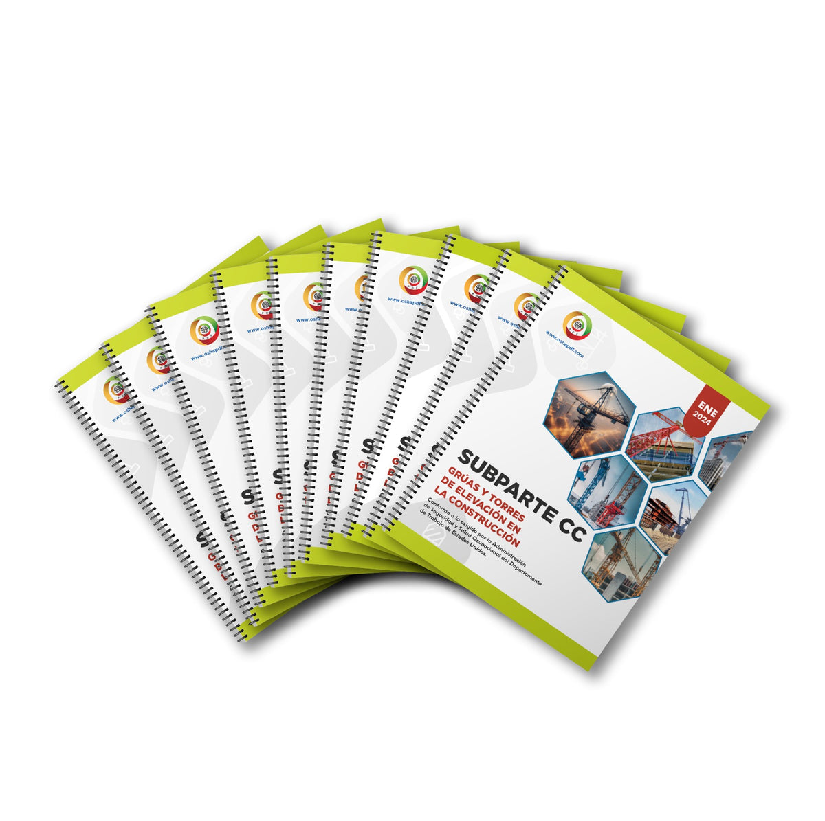 Spanish OSHA 1926 Subpart CC 2024 Handbook (Pack of 10)
